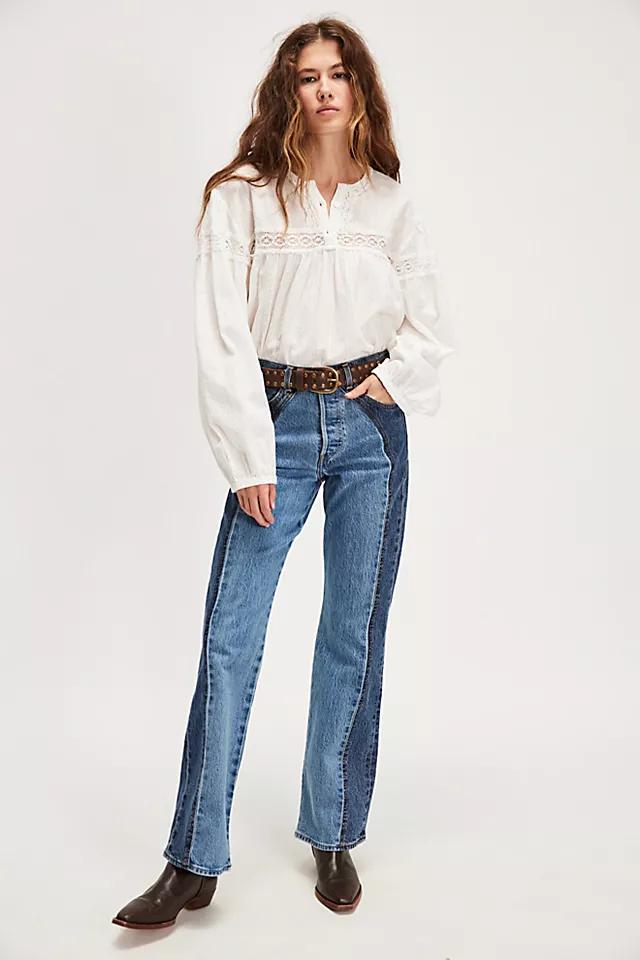 LEVI'S Wedgie Western Bootcut Jeans in Practically Pieced | endource