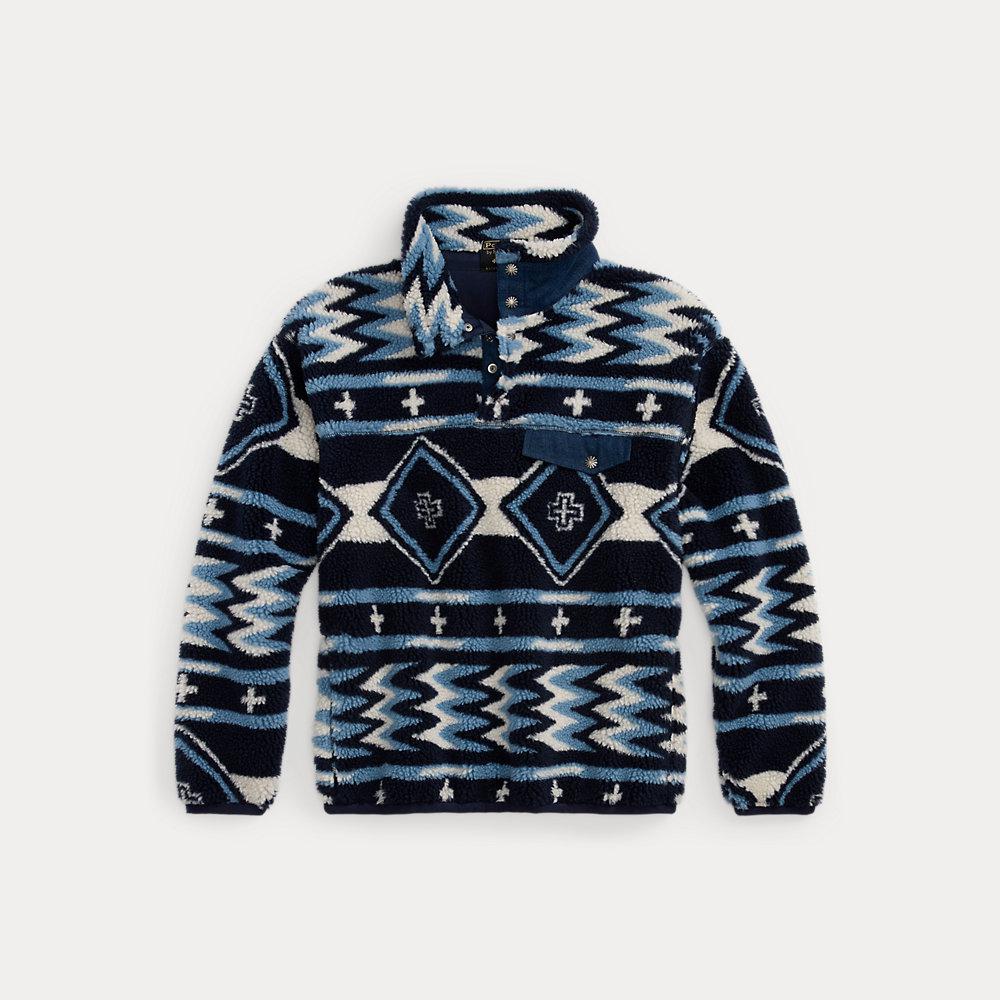 POLO RALPH LAUREN PRL x Naiomi Glasses - Fleece Pullover in Multi ...