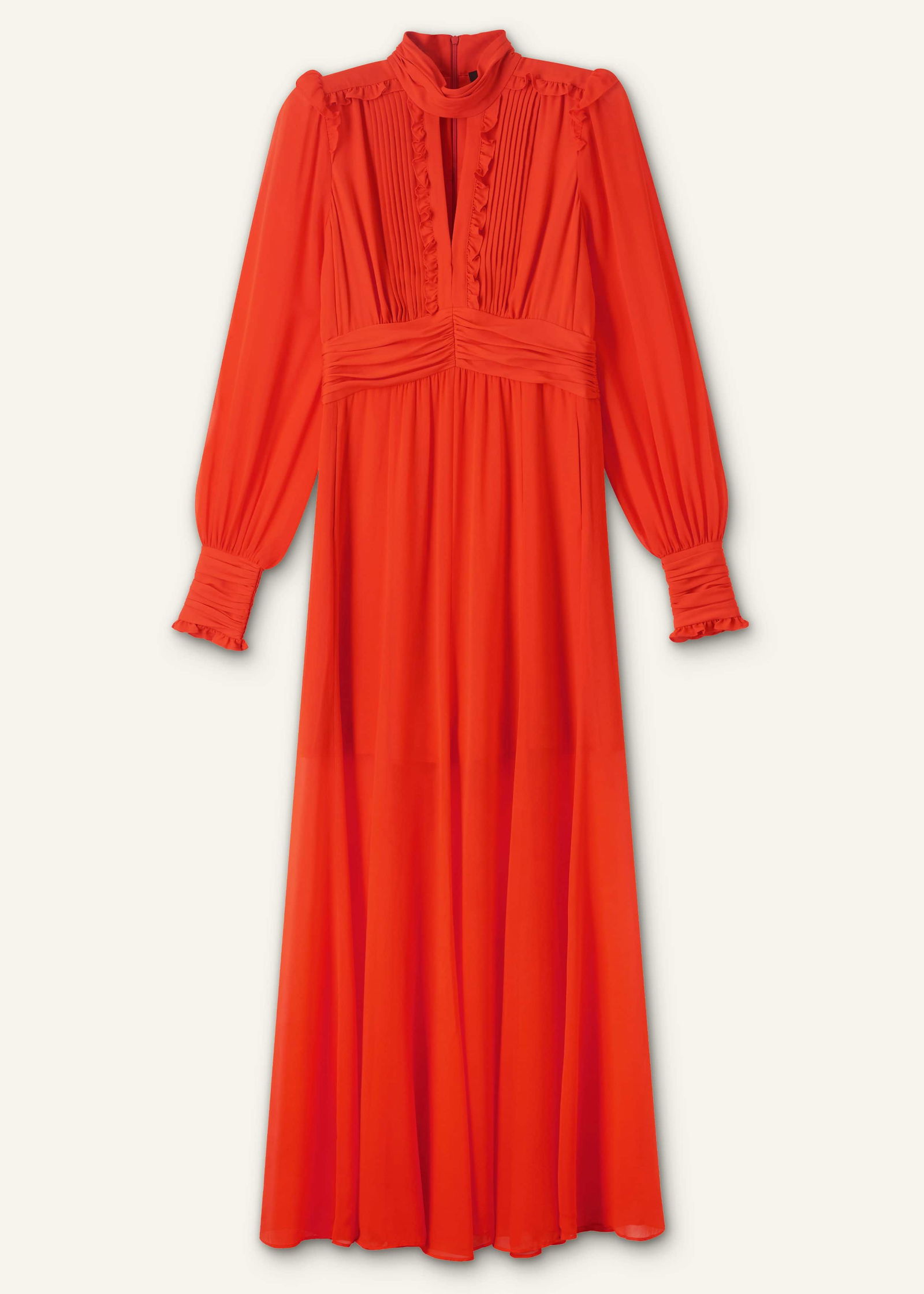 ME+EM Silk Ultra Feminine Maxi Dress | endource