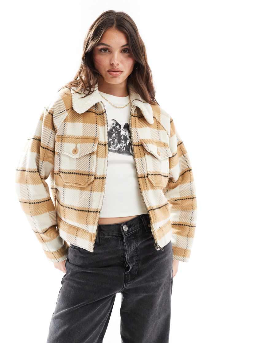 LEVI'S Wool Blend 90s Zip Thru Jacket | endource