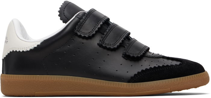 ISABEL MARANT Black Beth Sneakers | endource