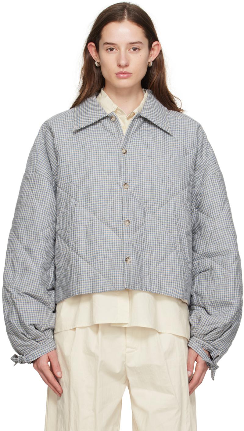 DEIJI STUDIOS 'The Collared Quilt' Jacket | endource