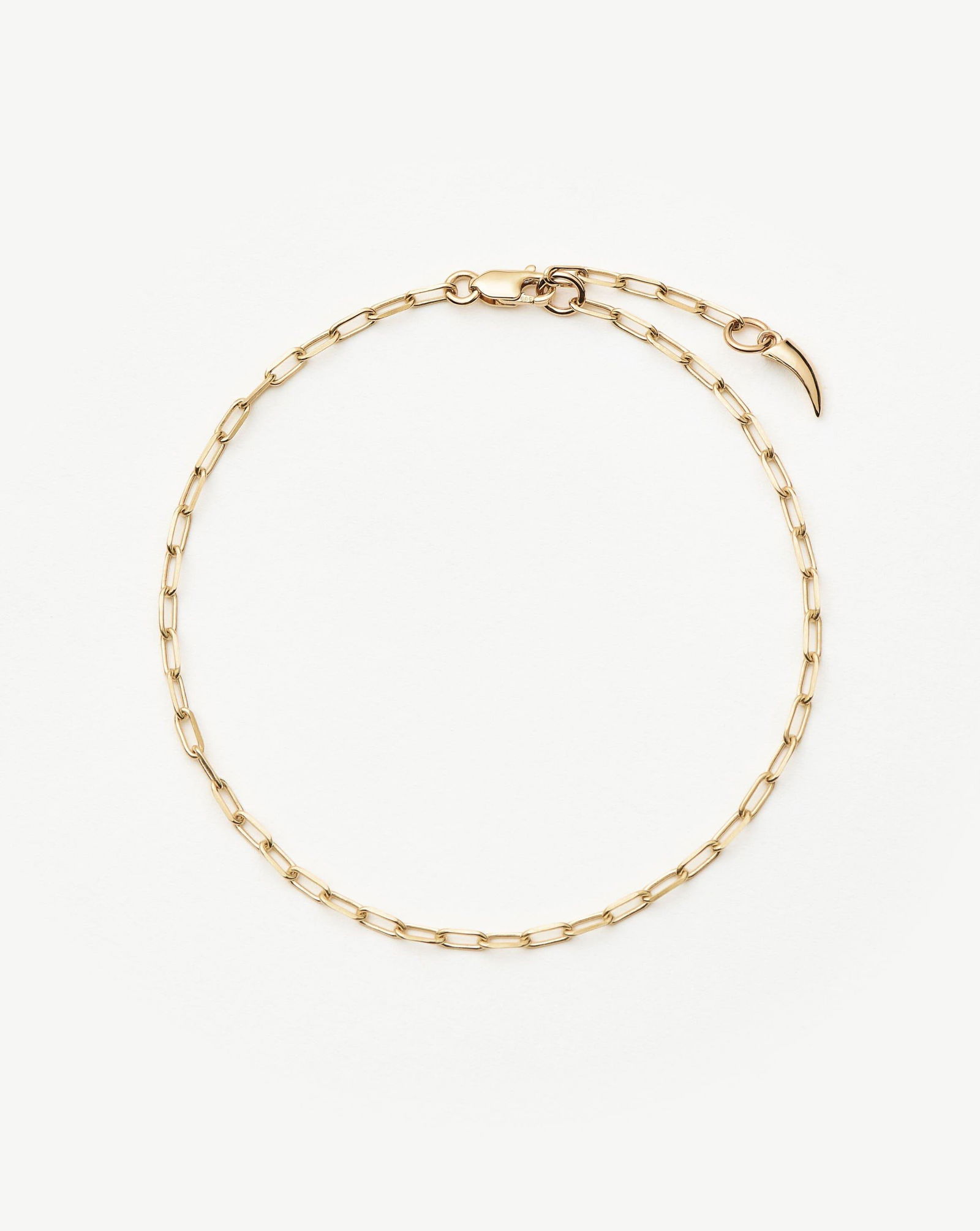 MISSOMA Fine Classic Paperclip Chain Bracelet | endource