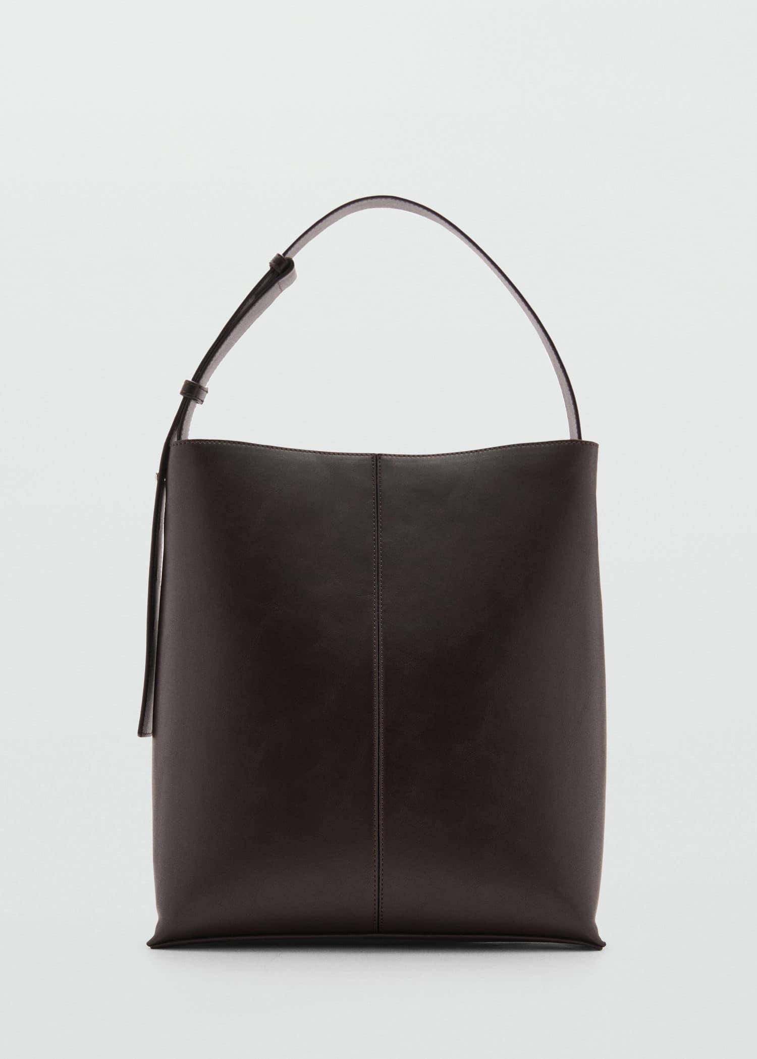 MANGO Short Handle Shopper Bag | Endource