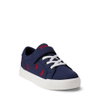 RALPH LAUREN Sutton Polo Pony Canvas PS Sneaker In Navy Canvas | endource