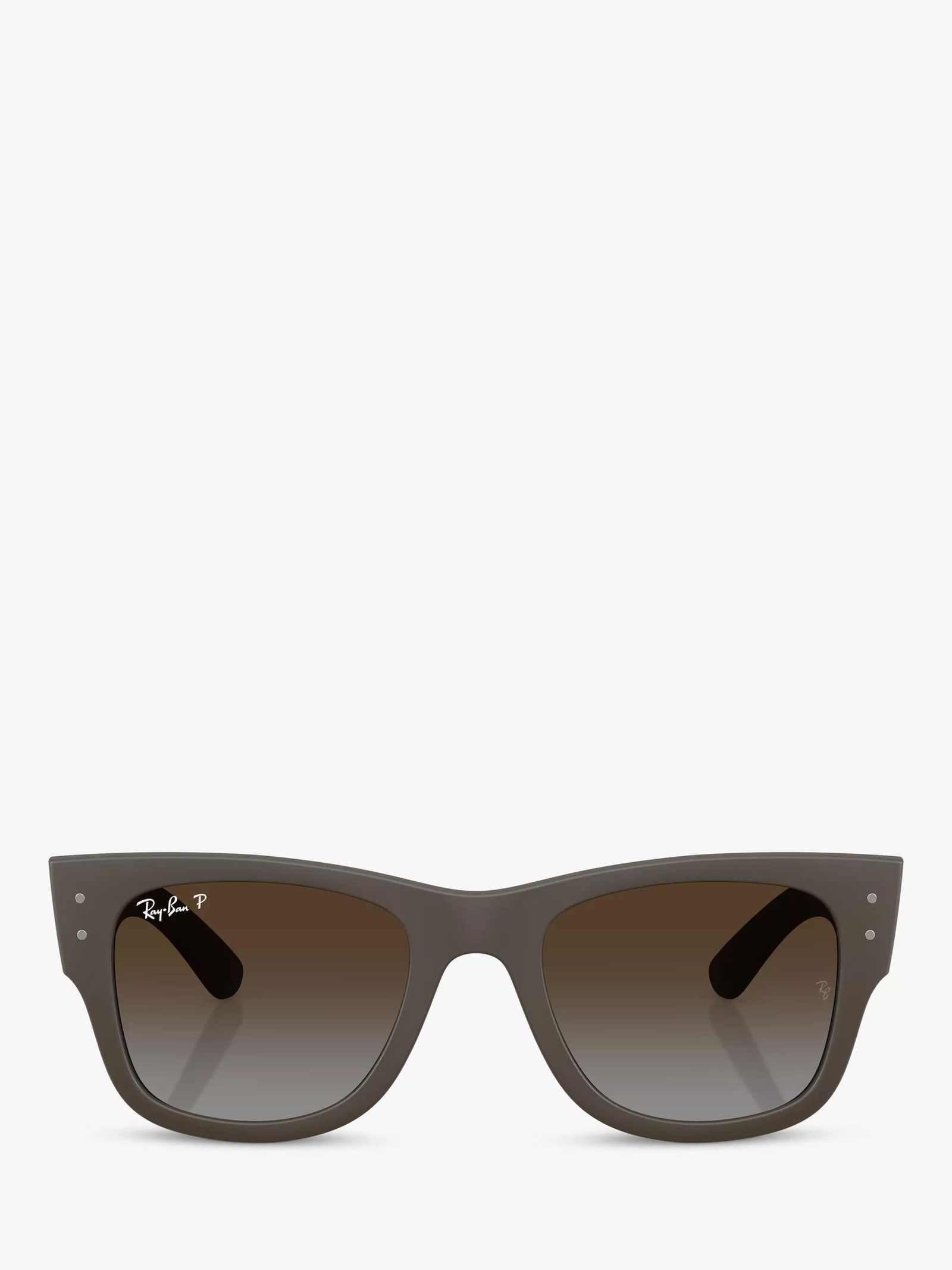 RAY-BAN RB4840 Square Sunglasses in Brown | endource