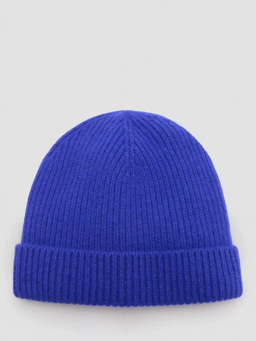 MANGO Onix Wool Cashmere Blend Beanie in Red | endource