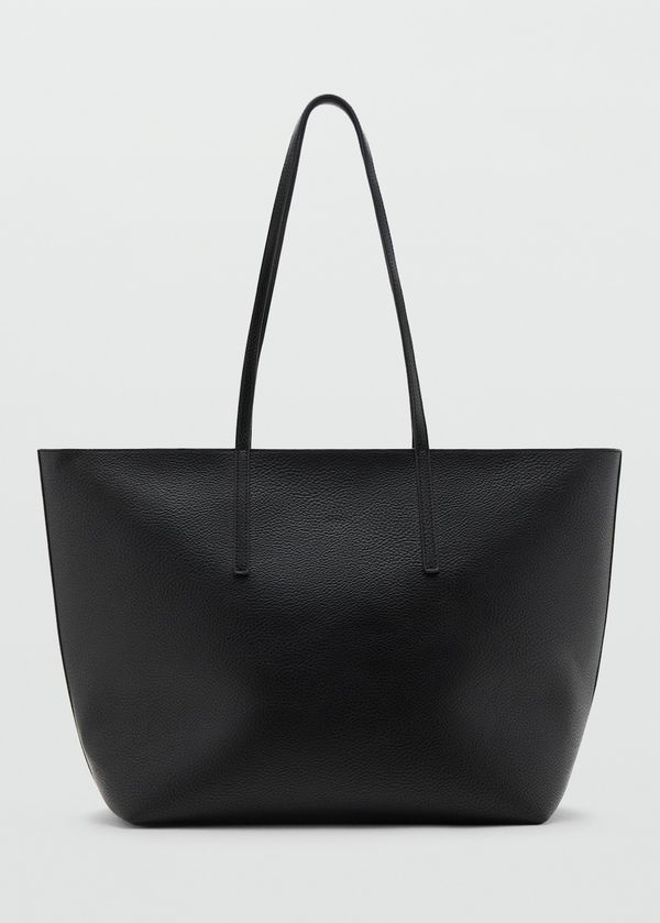 MANGO Shopper Bag With Double Handle | endource