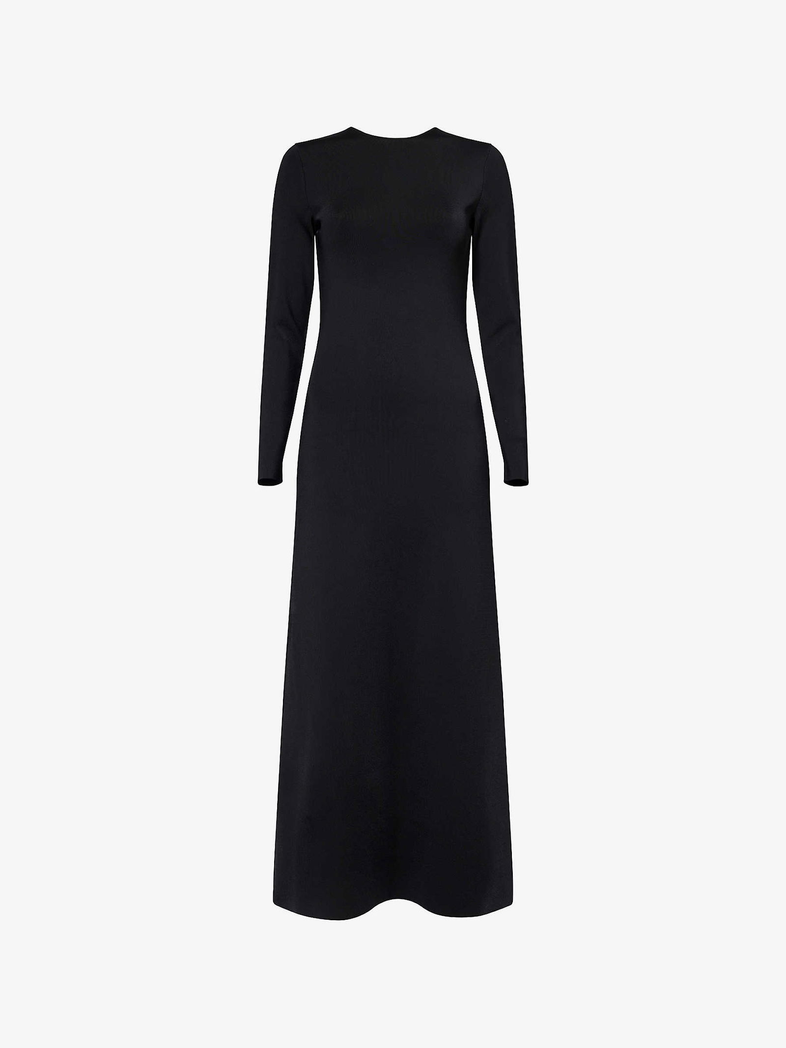 BOTTEGA VENETA Open-Back Chain-Embellished Stretch-Woven Midi Dress ...