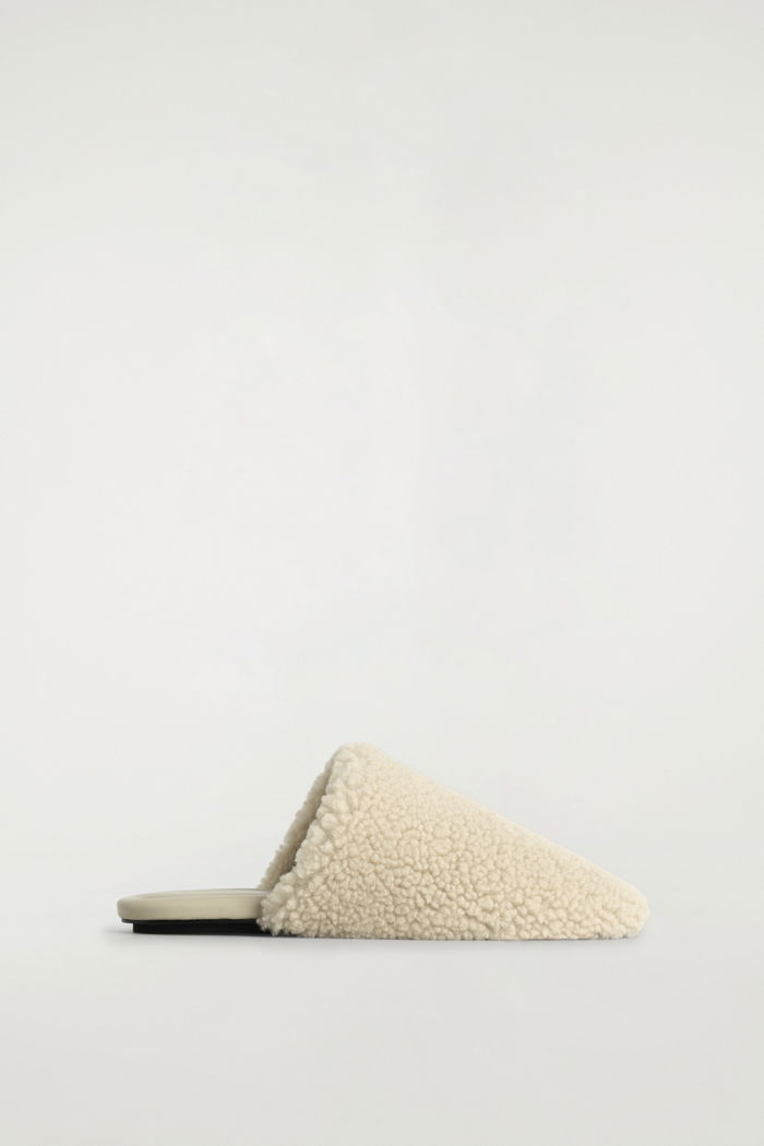 COS Shearling Mules | endource