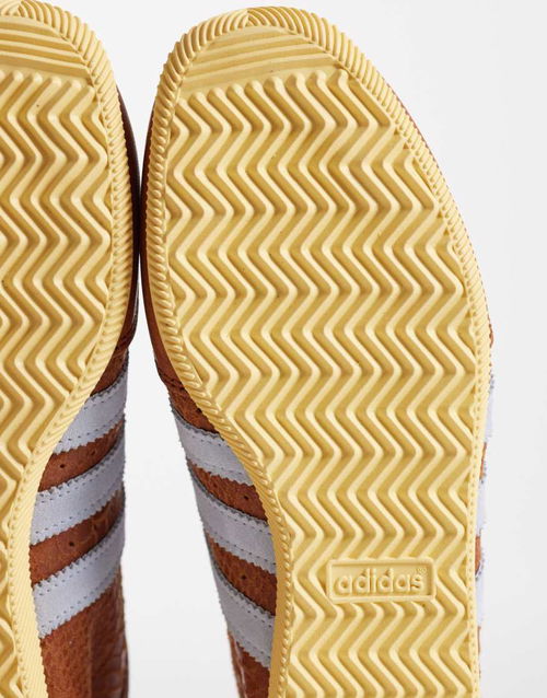 ADIDAS ORIGINALS Japan Decon Croc Trainers In Brown And Blue | endource