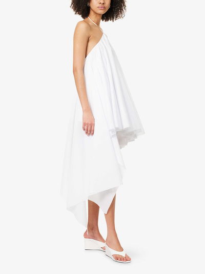 JACQUEMUS La Robe Triangle Layered Cotton-Blend Dress | endource
