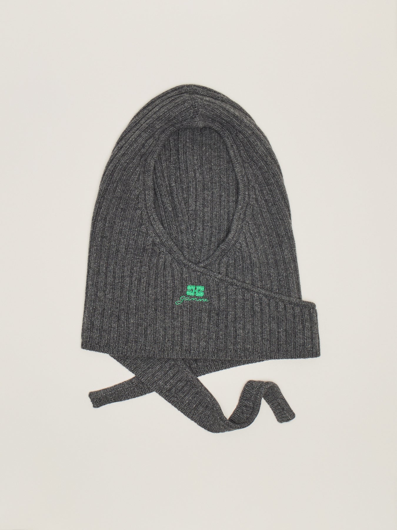 GANNI Core Future Wool Balaclava | endource