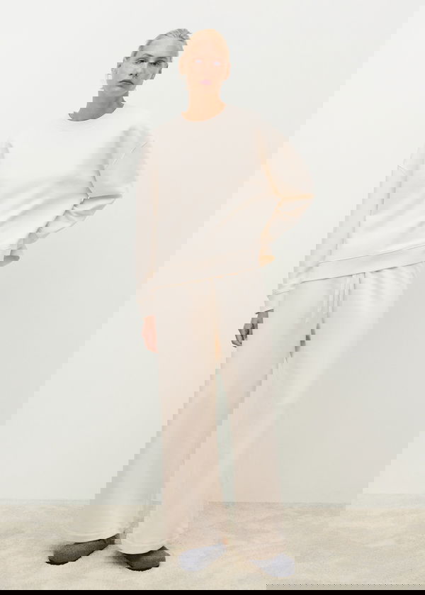 MANGO Fluid Cotton Sweatshirt | endource