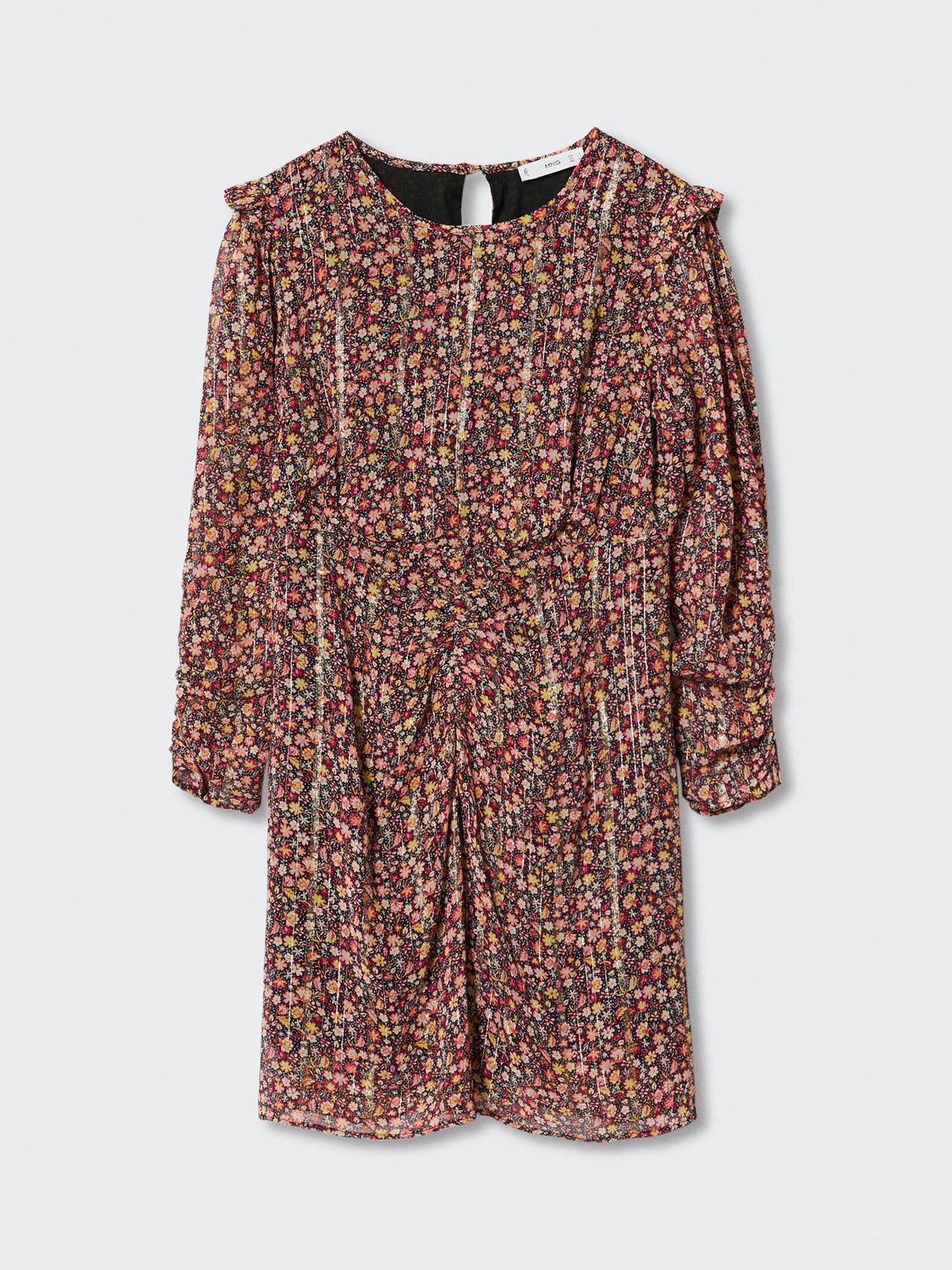 MANGO Volcano Floral Mini Dress | endource