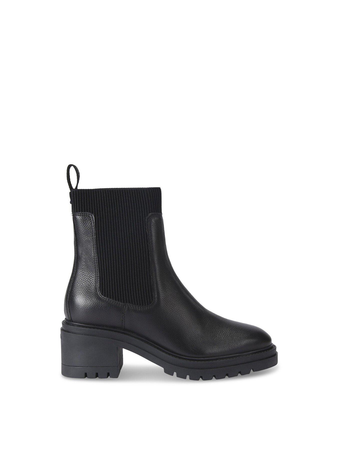 CARVELA Champion Leather Ankle Boots in Black | endource
