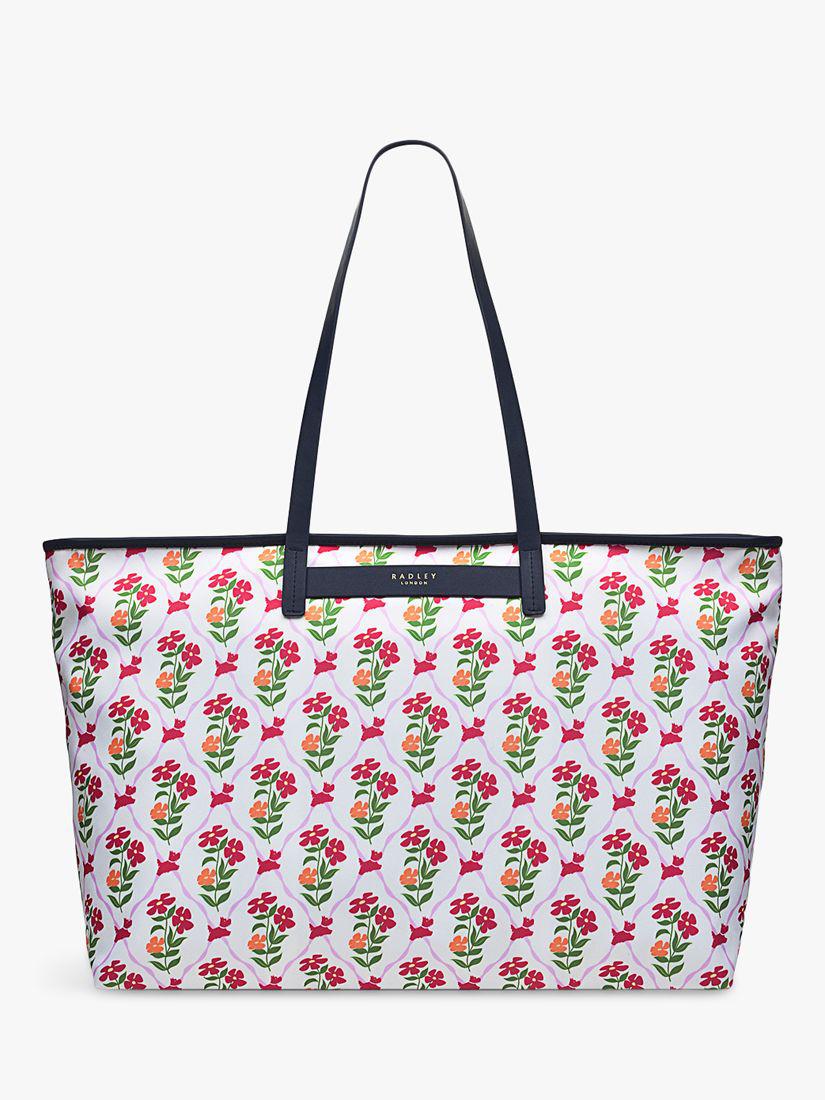RADLEY Carousel Floral Tote Bag in Chalk/Multi | endource