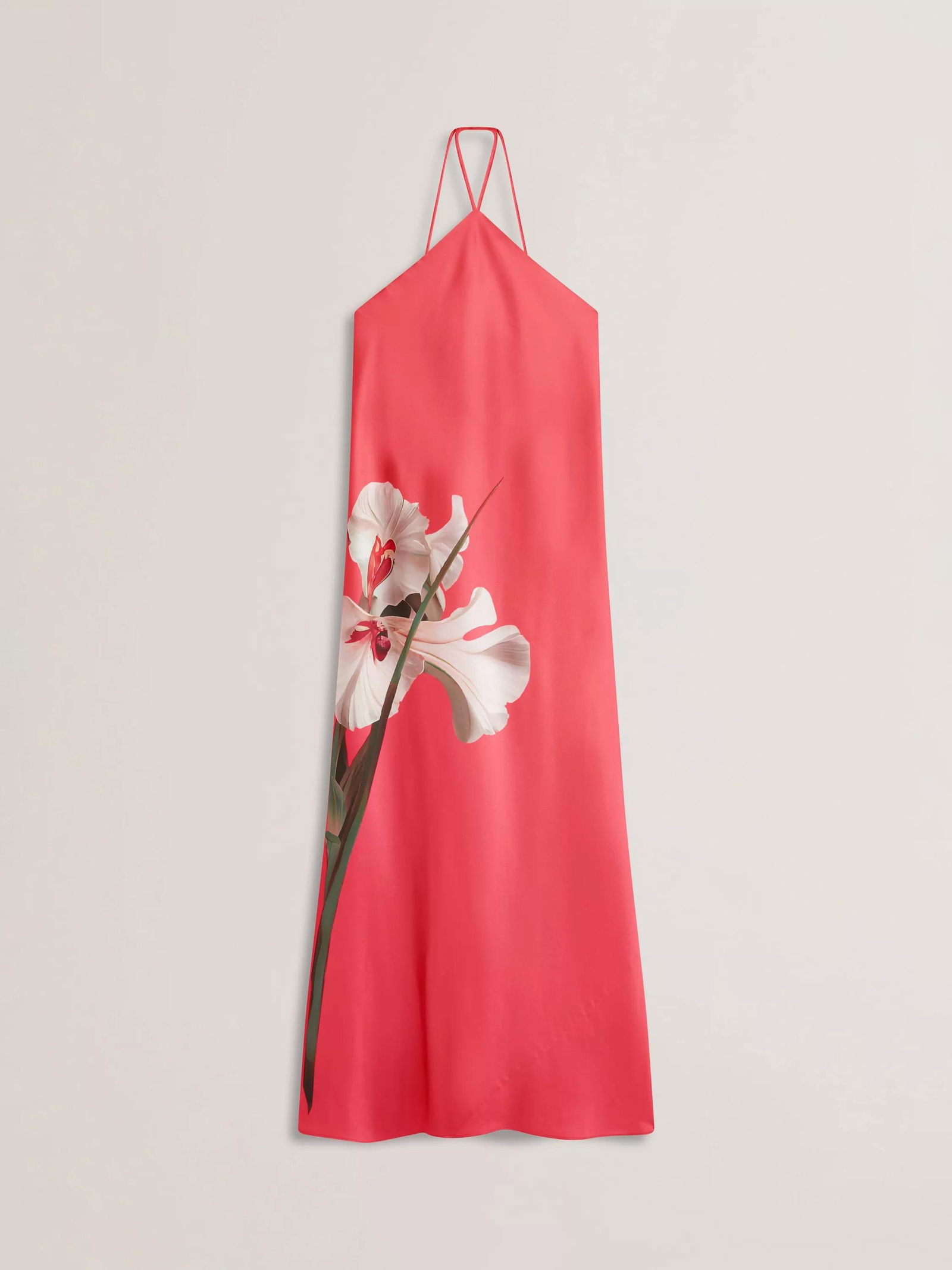 TED BAKER Ajima Flower Bias Cut Maxi Dress | endource