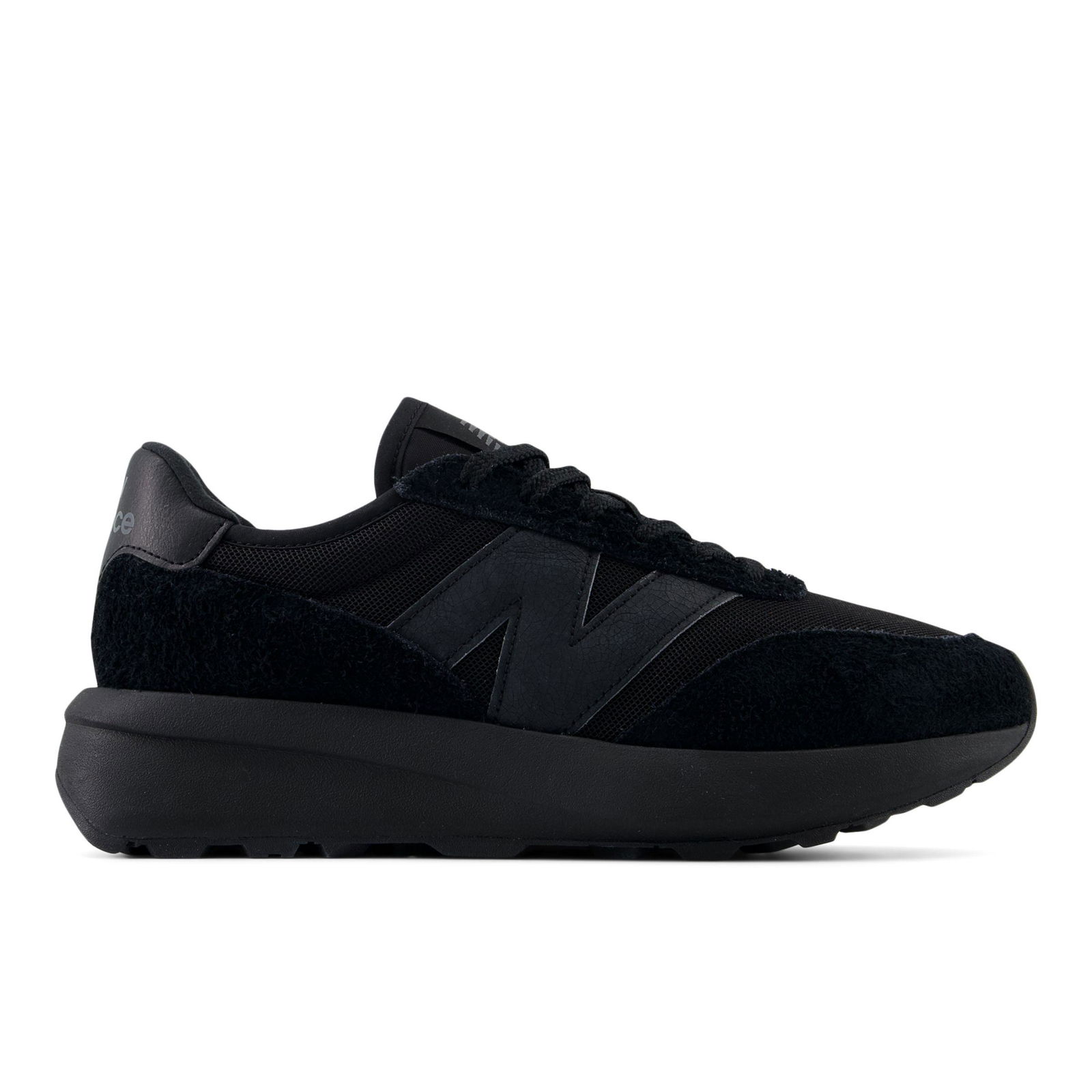 NEW BALANCE 370 Trainers in Black/Grey | endource