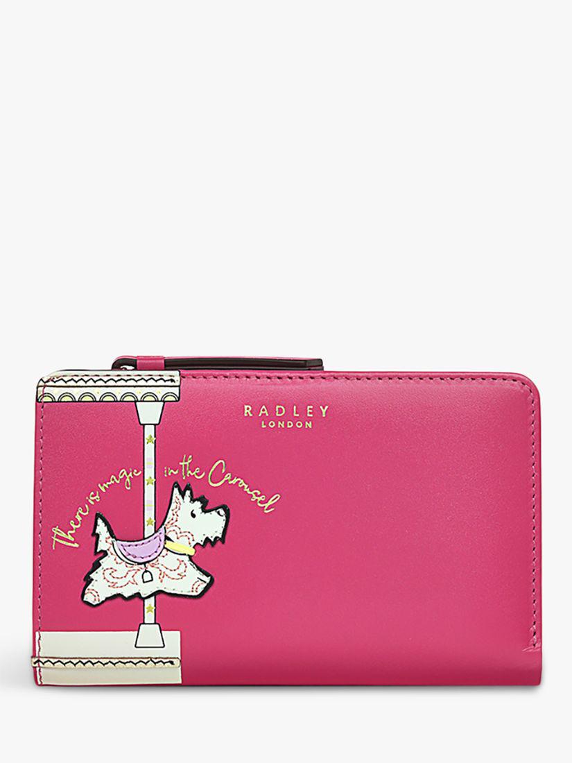 RADLEY Magic Carousel Medium Bifold Purse in Coulis | endource