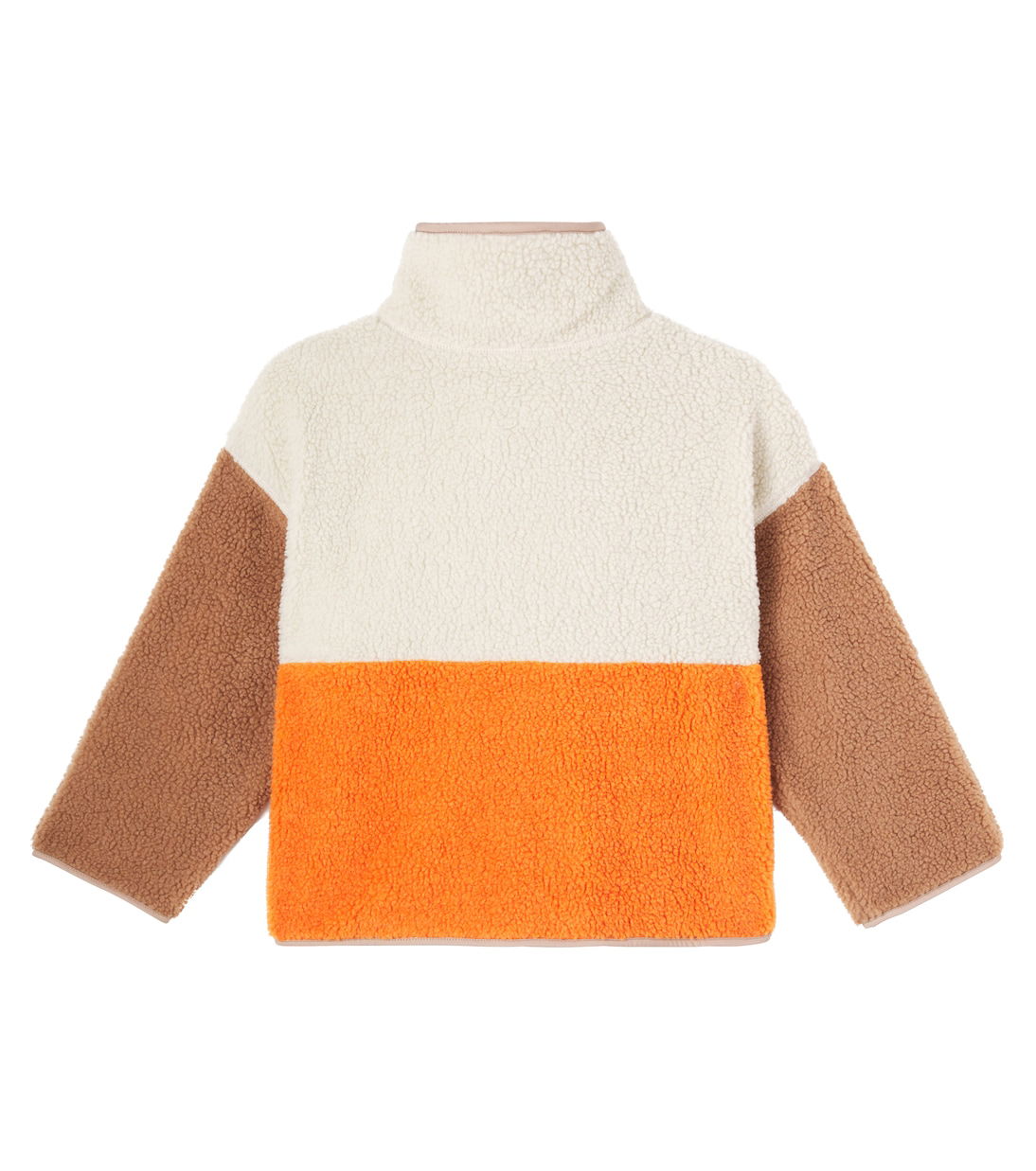 DOLCE & GABBANA Colorblocked Logo Teddy Jacket | endource