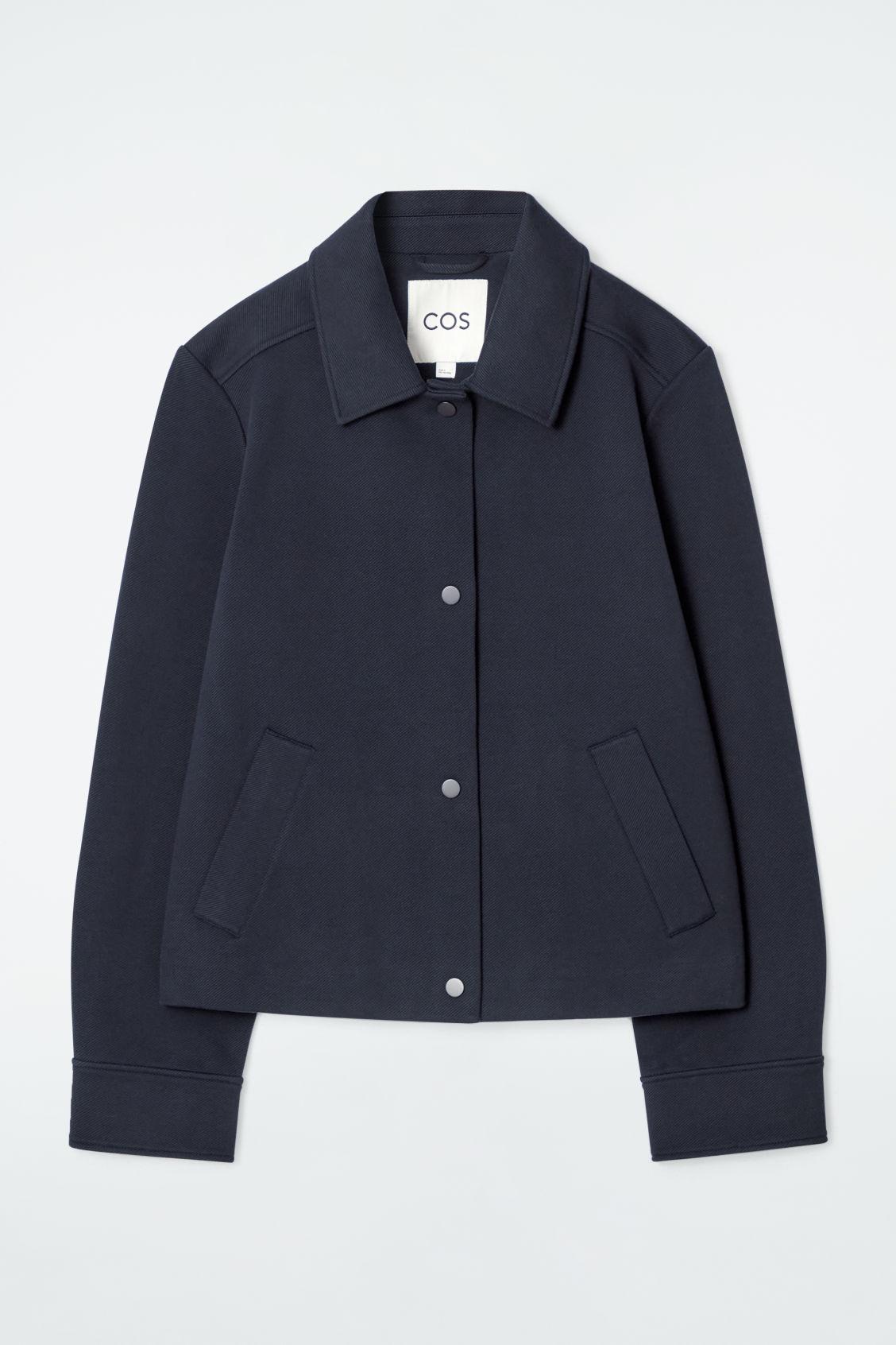 COS Trapeze Utility Jacket in NAVY | endource