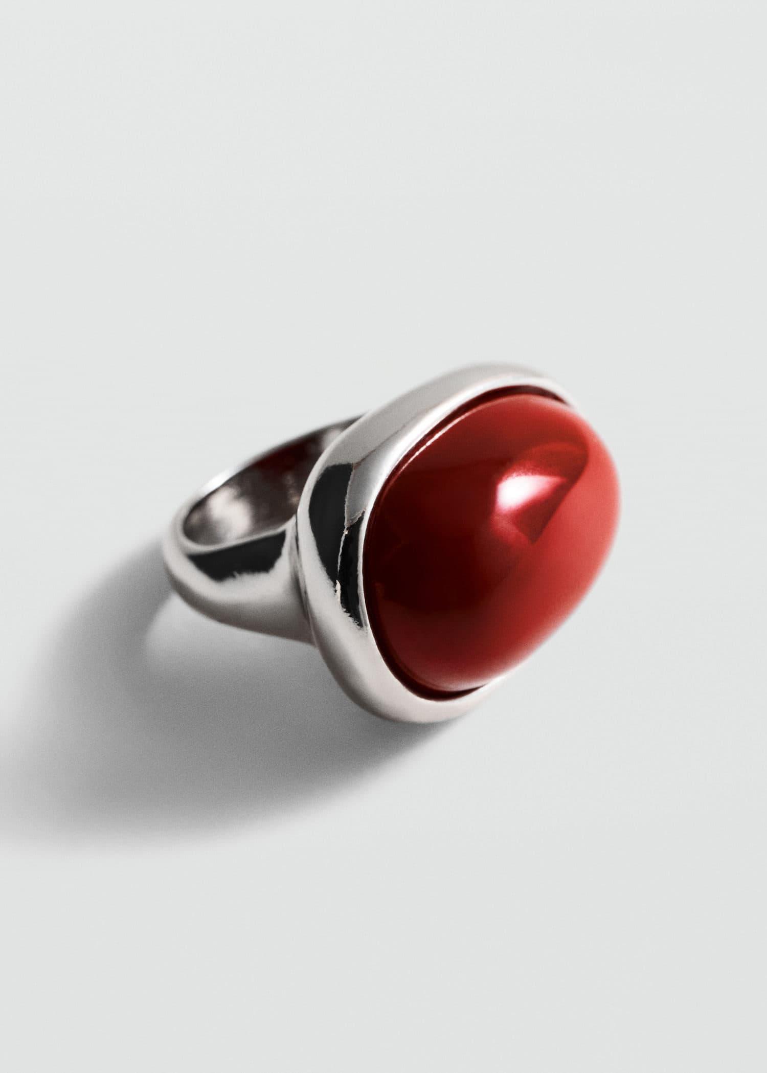 MANGO Stone Volume Ring in Silver | Endource