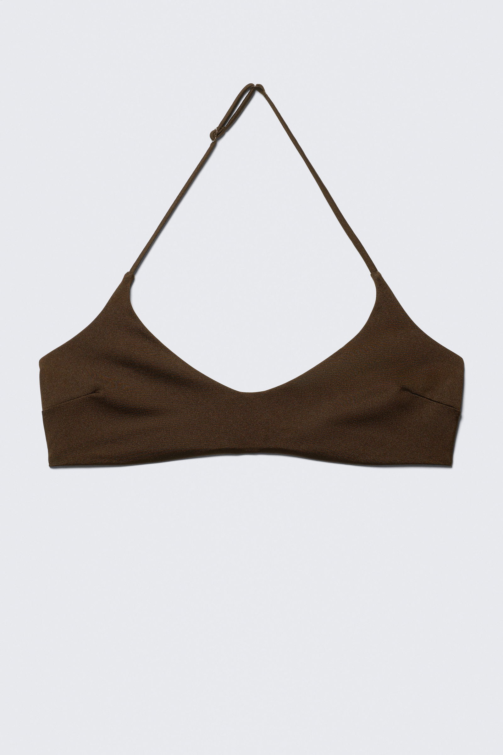 WEEKDAY Minimal Halter Bikini Top | endource