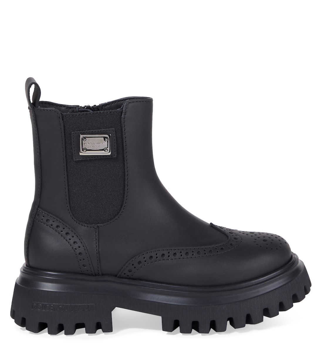 DOLCE & GABBANA Beatles Leather Chelsea Boots | endource