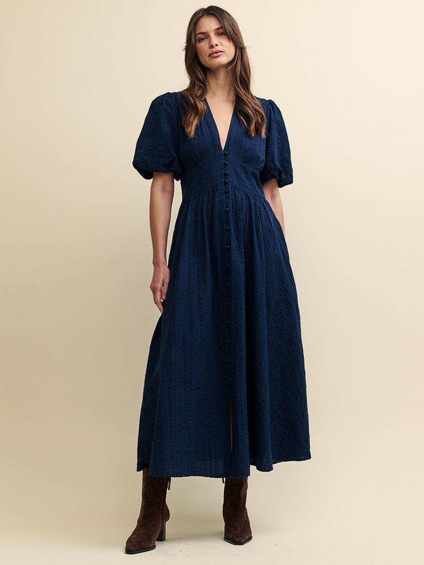 NOBODY'S CHILD Starlight Cotton Midi Dress | endource