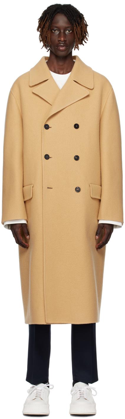 JIL SANDER Double-Breasted Coat | endource