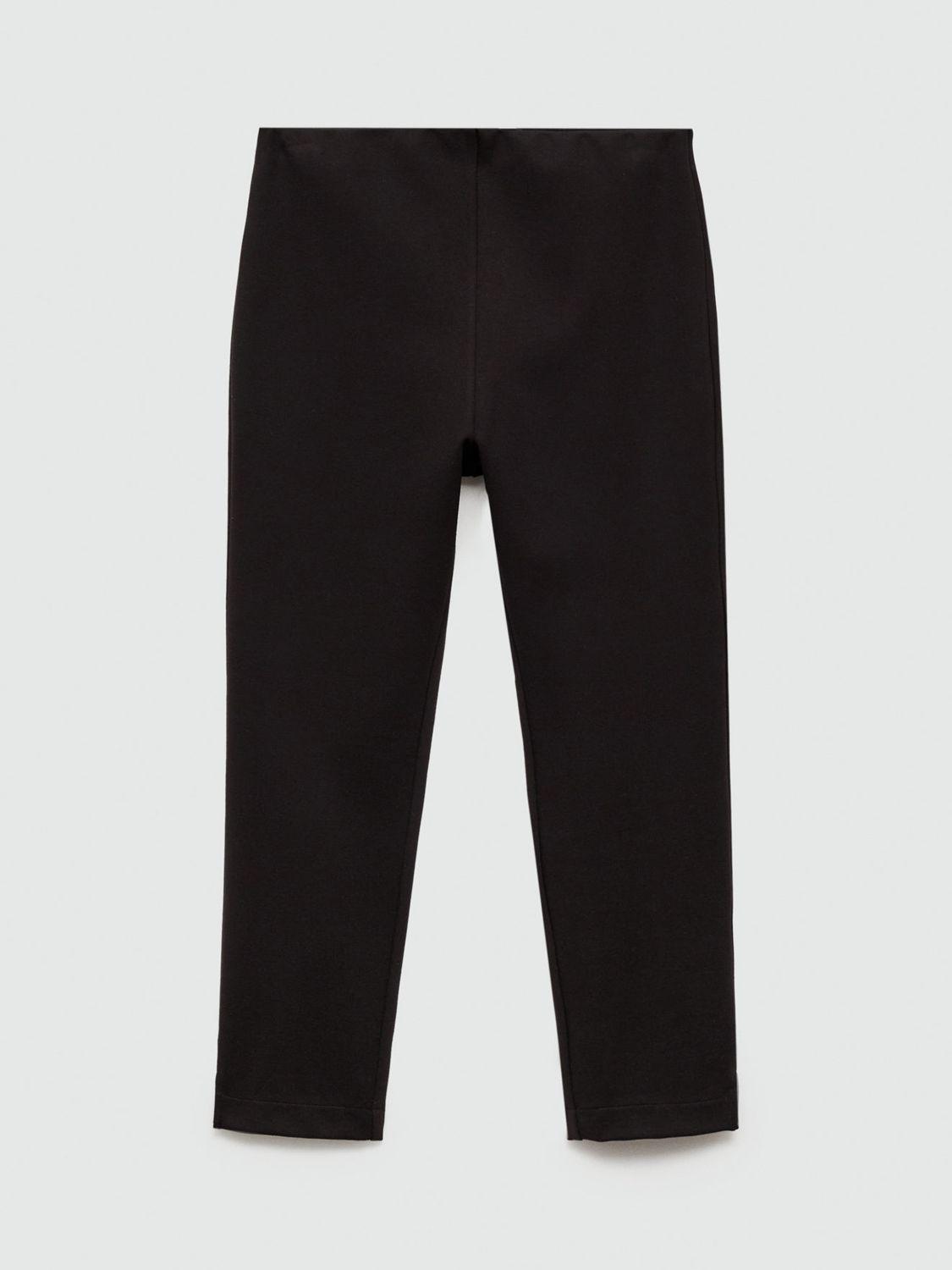 MANGO Romino Capri Leggings in Black | endource