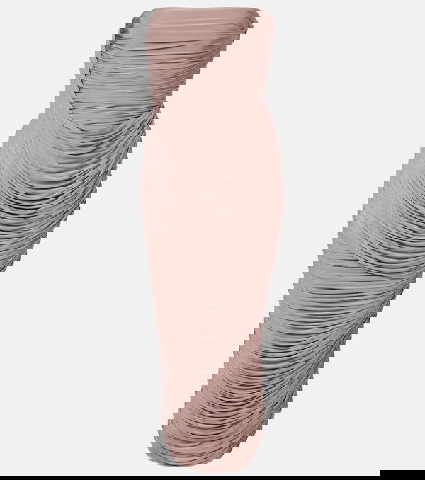 Alex Perry Draped Jersey Bustier Dress | endource