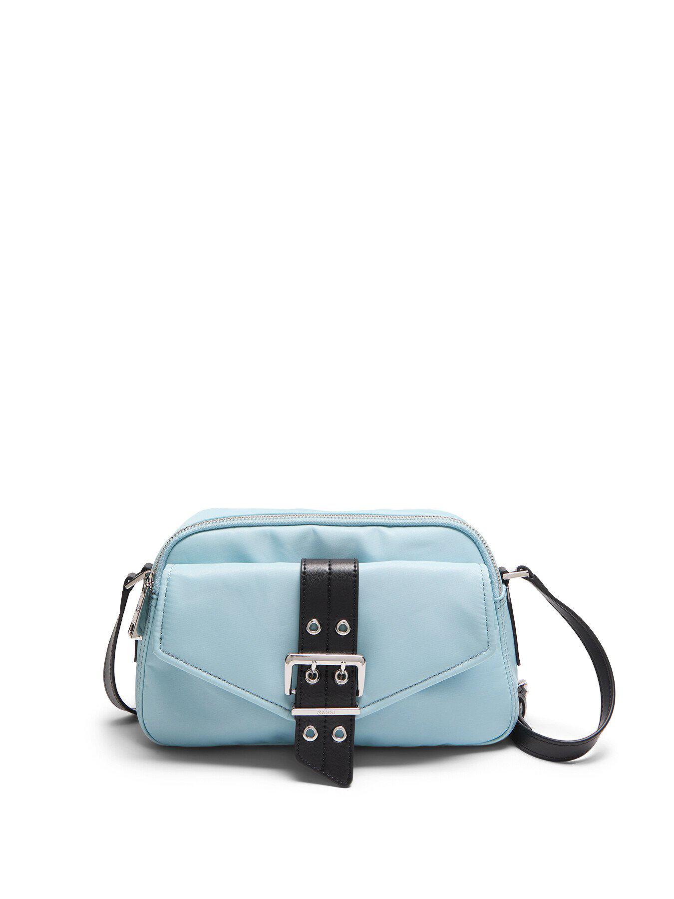 GANNI Bucky Camera Bag in Icy Blue | endource