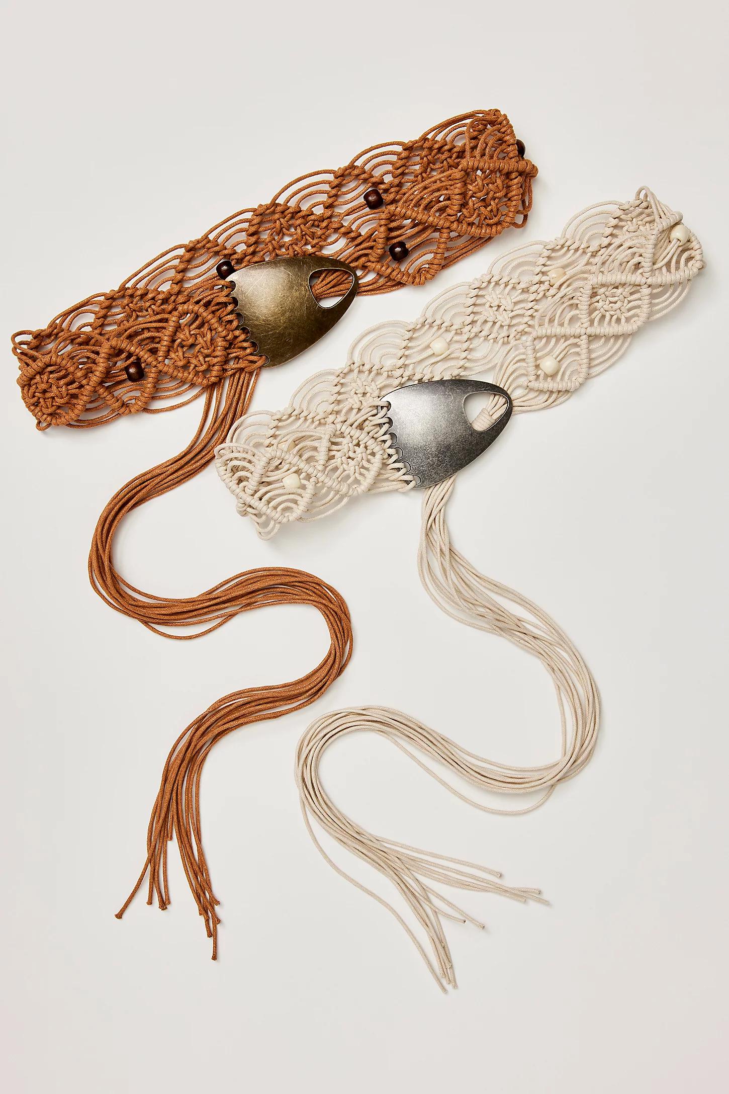 FREE PEOPLE Tidal Wave Wrap Belt in Sea Salt | endource