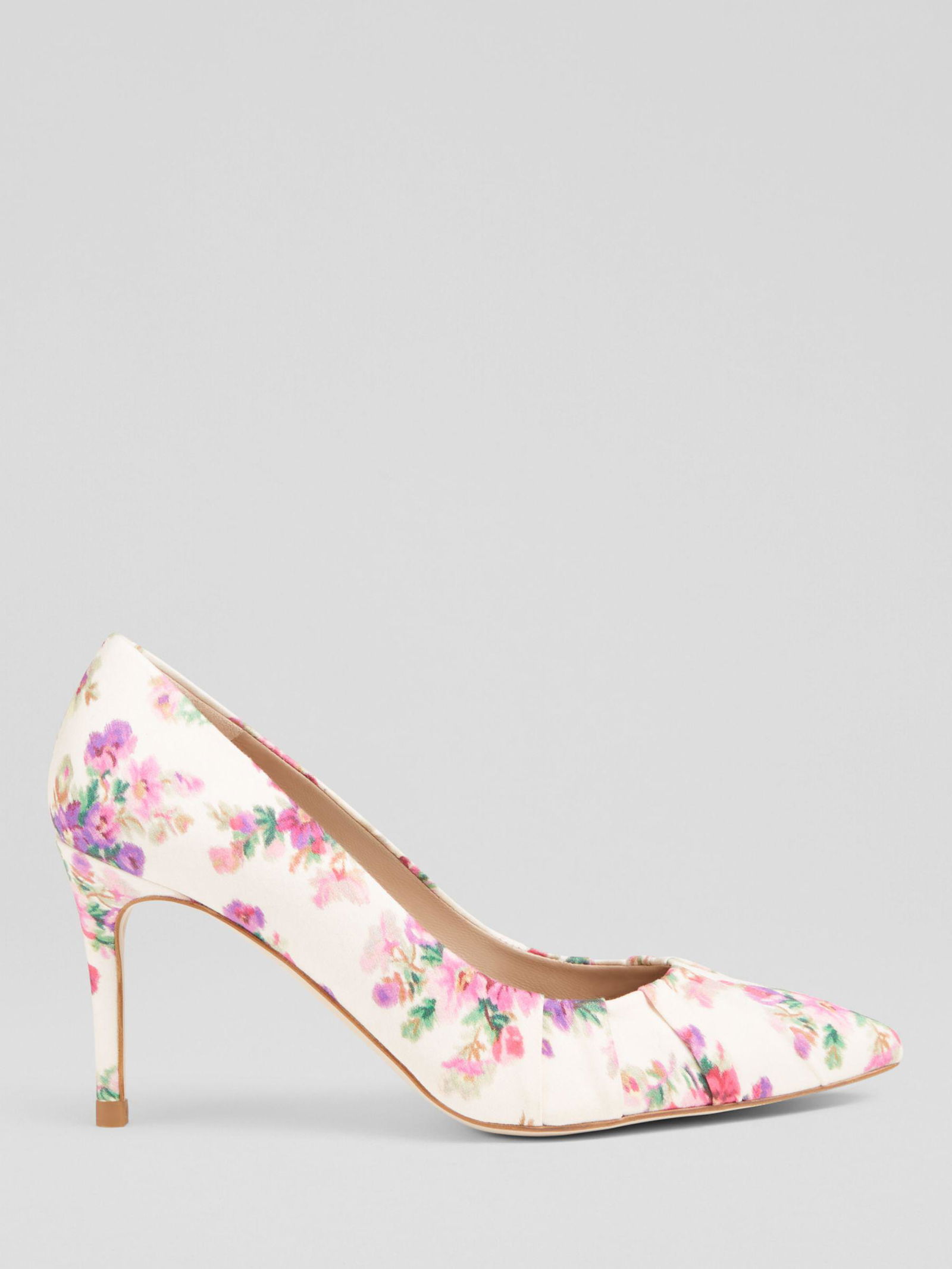 L.K. BENNETT Florena Floral Print Fabric Court Shoes in Multi | endource