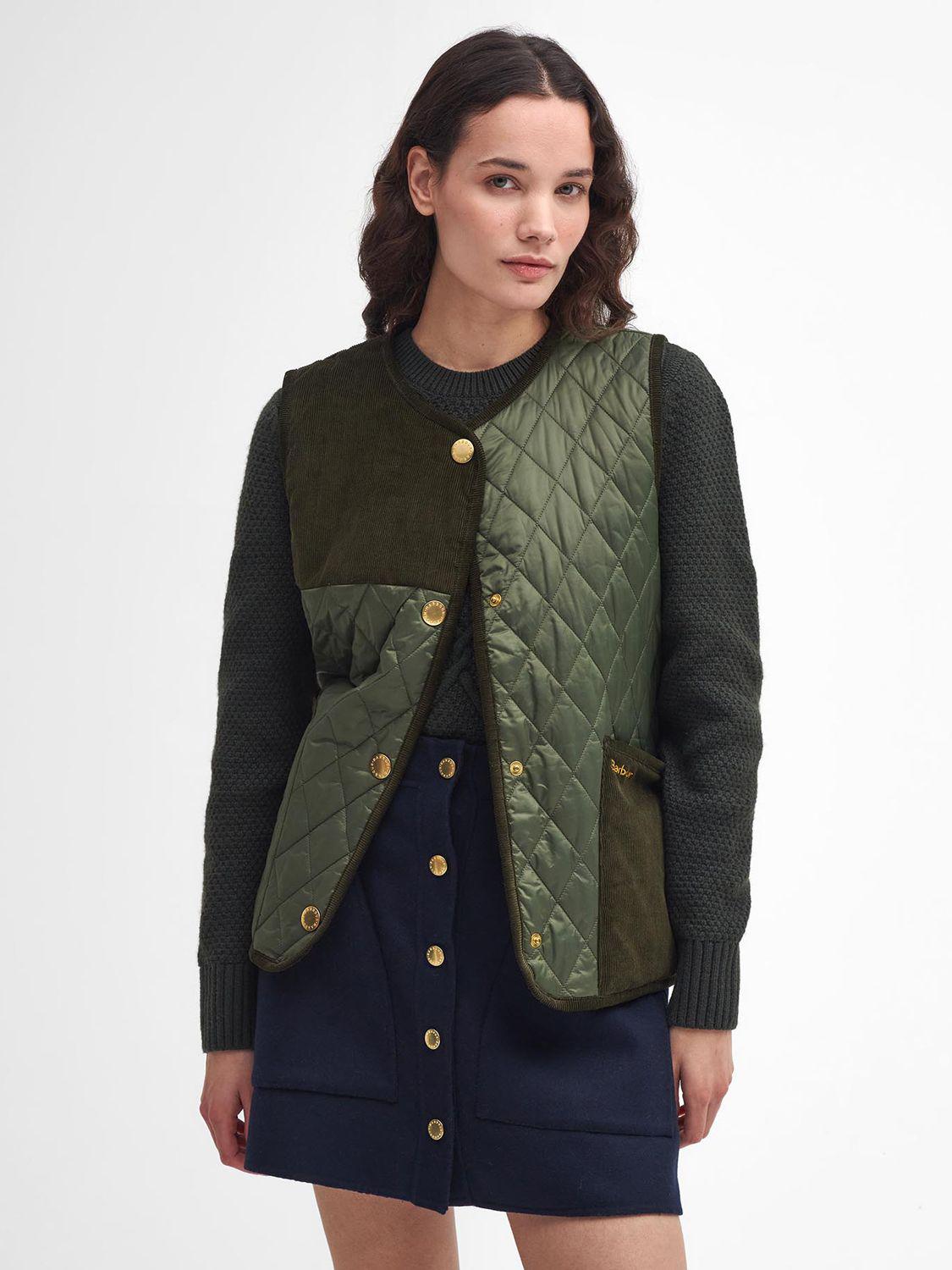 BARBOUR Healy Quilted Liner Gilet in Olive | Endource