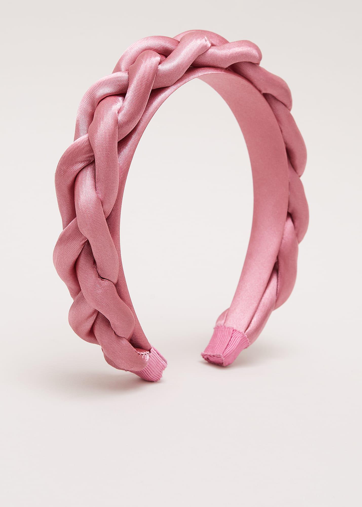 PHASE EIGHT Satin Plaited Headband | endource
