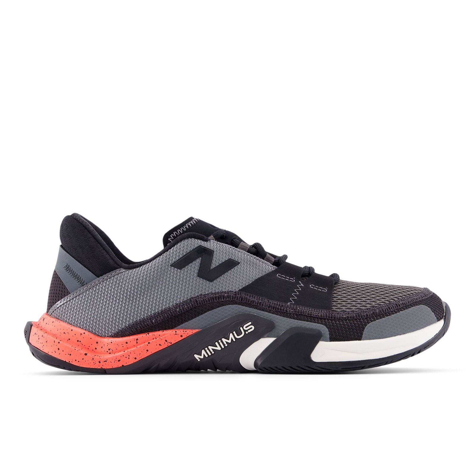NEW BALANCE Minimus TR v2 Trainers in Black/Grey/Red | endource