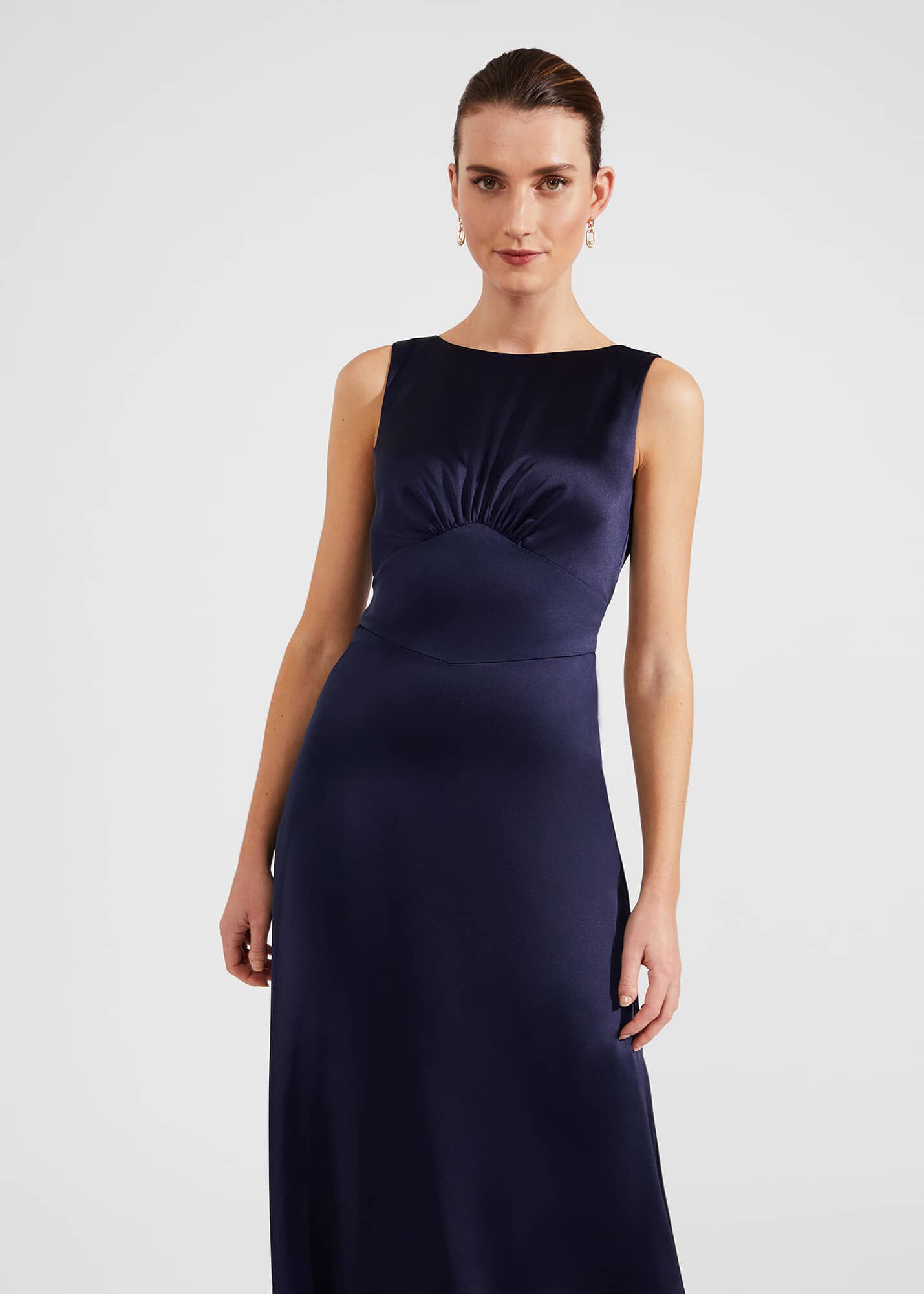 HOBBS Jemma Satin Maxi Dress | endource