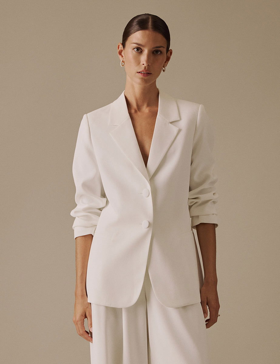 NOBODY'S CHILD Tailored Virgo Bridal Blazer | endource