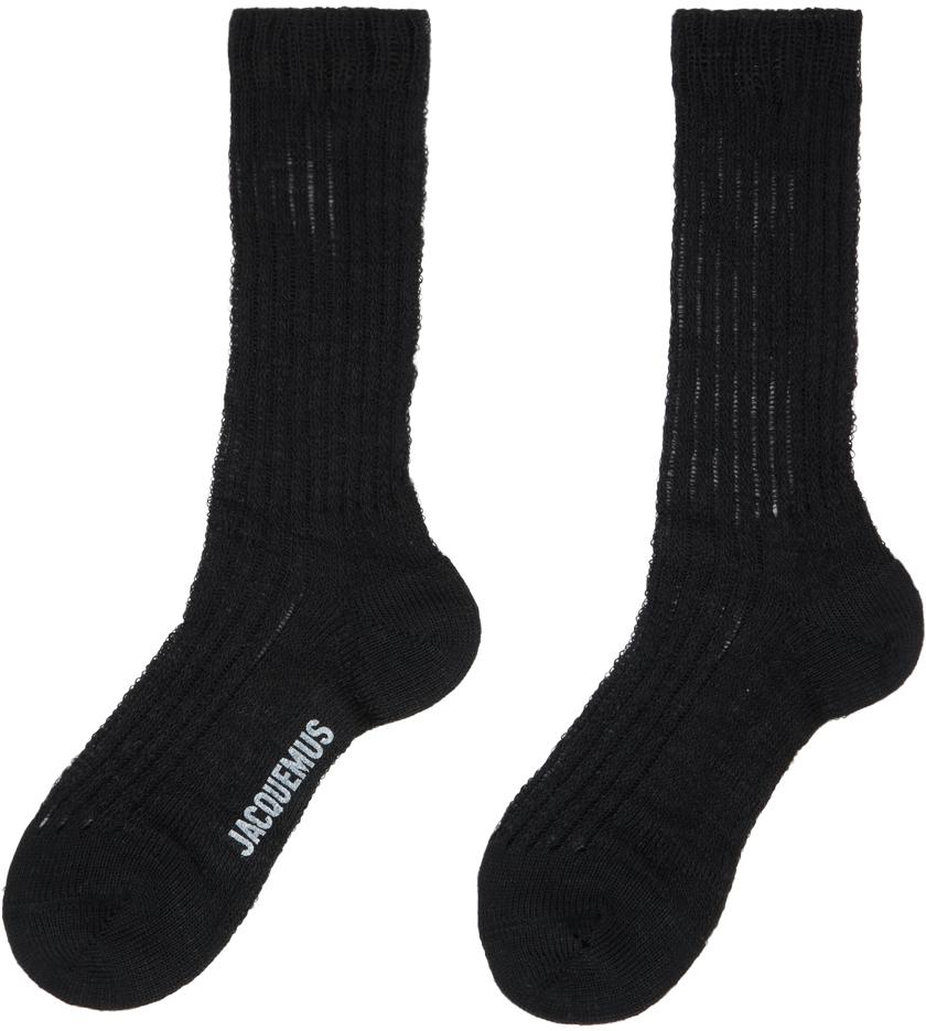 JACQUEMUS Le Raphia 'Les Chaussettes Duna' Socks | endource