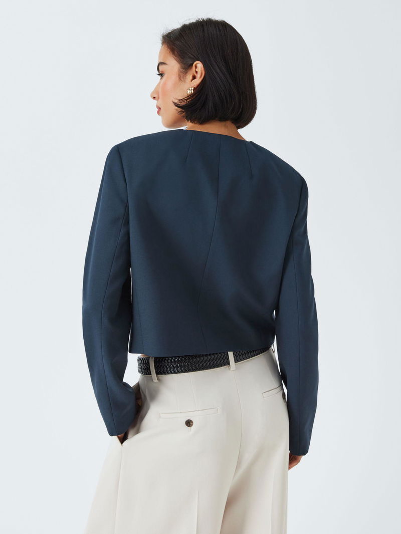 THEORY Military Jacket in Nocturne Navy | Endource