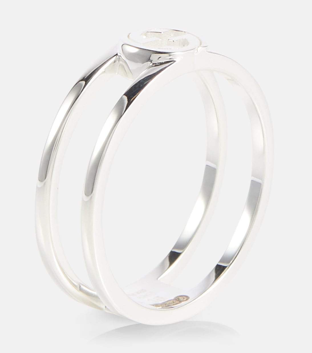 GUCCI Interlocking G Sterling Silver Ring | endource
