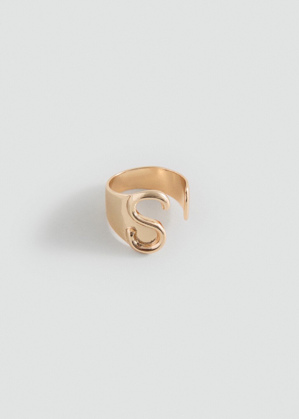 MANGO Ring With Letter Design | endource