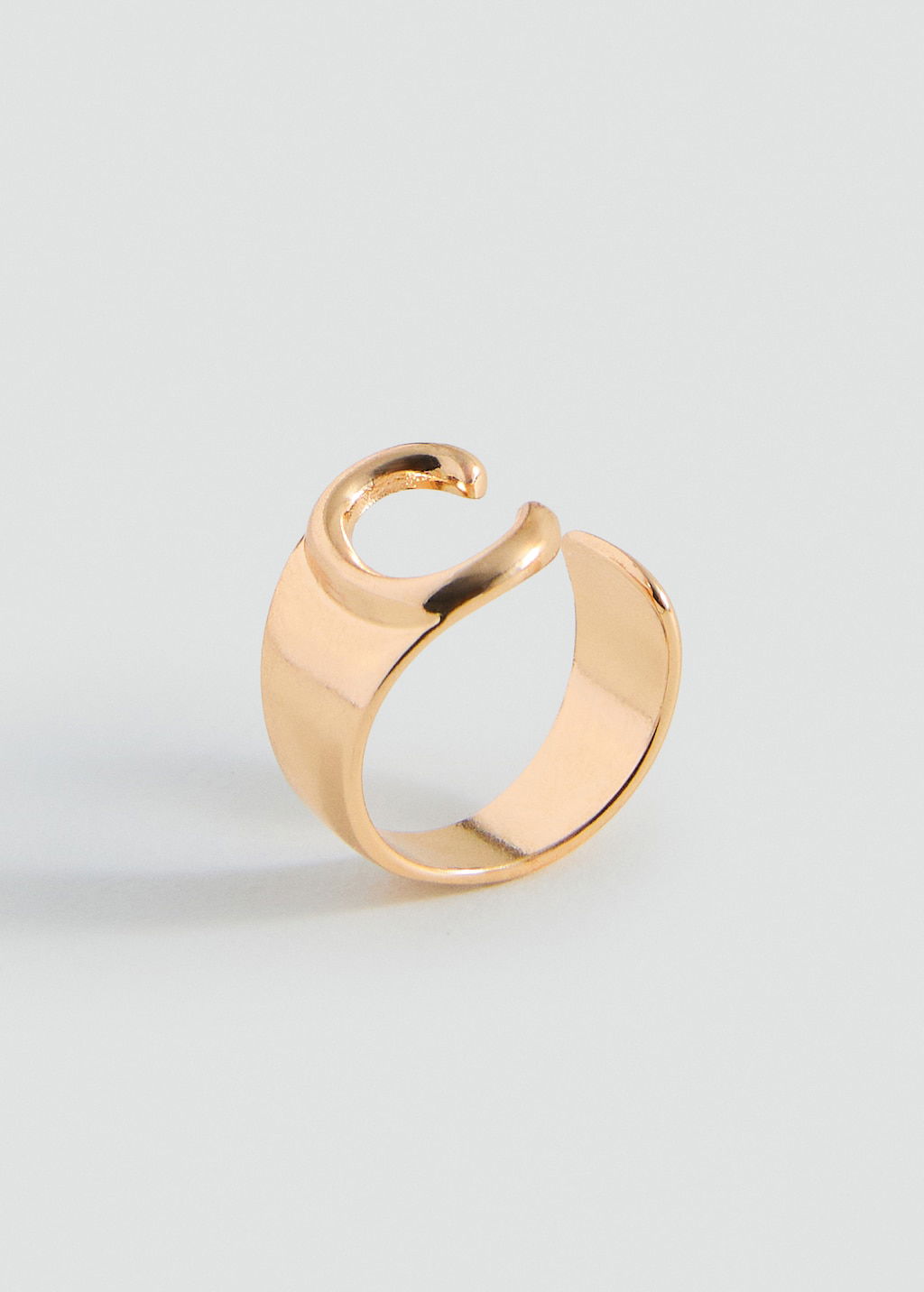 MANGO Ring With Letter Design | endource