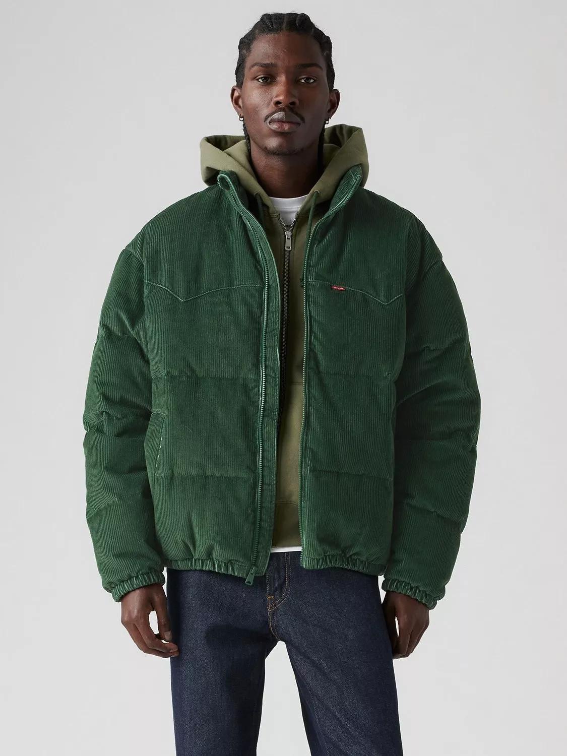 LEVI'S Super Puffer Jacket in Emerald | endource