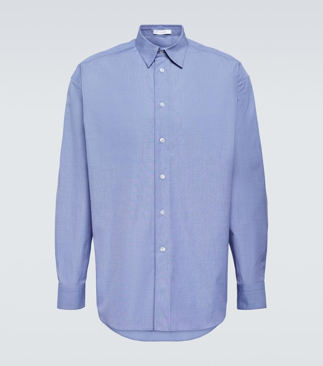 THE ROW Miller Cotton Oxford Shirt | endource