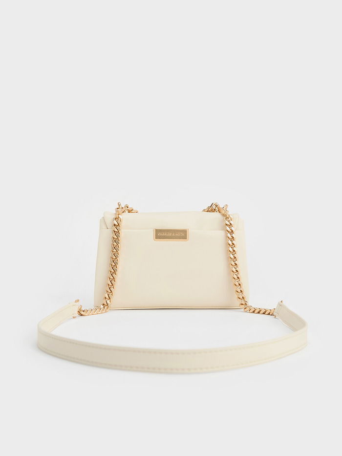 CHARLES & KEITH Mini Kerry Chain-Handle Crossbody Bag | endource