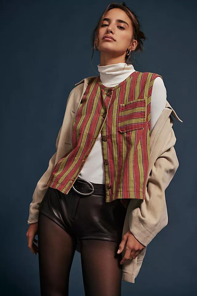 FREE PEOPLE Emilia Vest in Baja Combo | endource